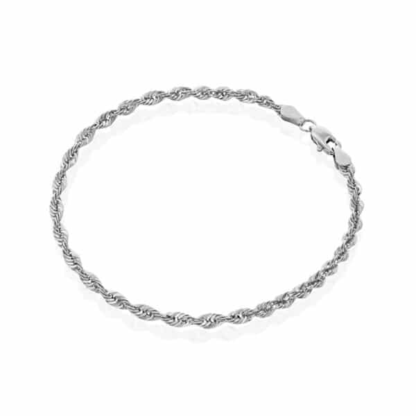 צמיד זהב לבן או צהוב בעיצוב ייחודי | הבורסה לתכשיטים